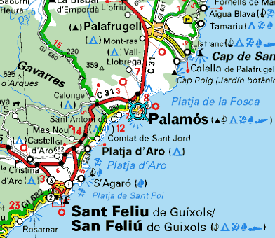 ESPAGNE - COSTA BRAVA - COSTA BLANCA - ANDALOUSIA - ETC.: PALAMOS